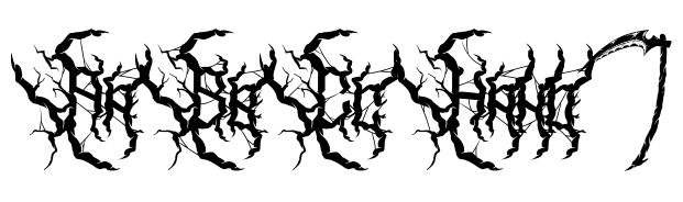 Deathcore Font